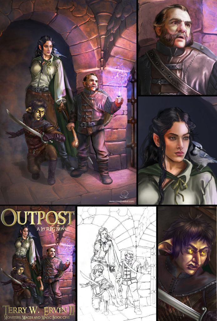 New book cover – Outpost | Creative Dust